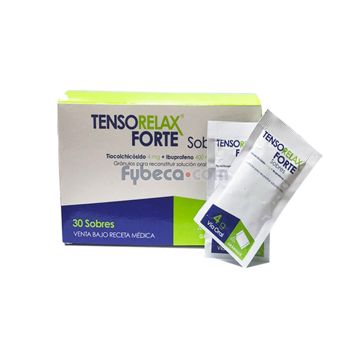 Tensorelax Forte Sobres 4 Mg C/30 Suelta | Fybeca