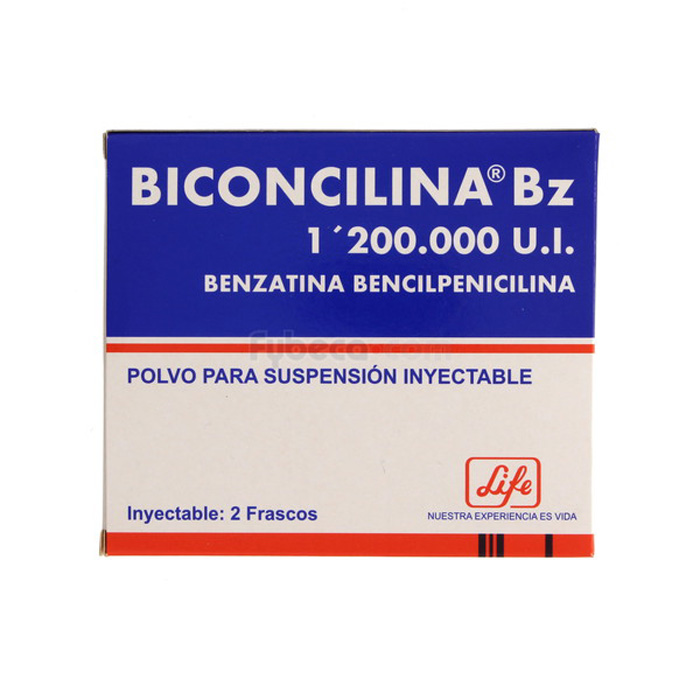 Biconcilina Amp. Bz 1'200.000 C/2 Fr. Suelta | Fybeca