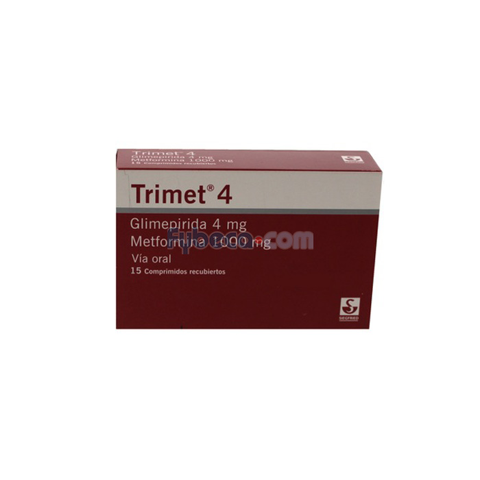 Trimet Comp 4Mg/1000Mg C/15 Suelta | Fybeca