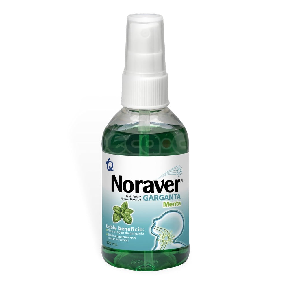 Noraver Menta Spray 120Ml | Fybeca