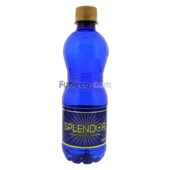 Agua Sin Gas Splendor 500 Ml Botella | Fybeca