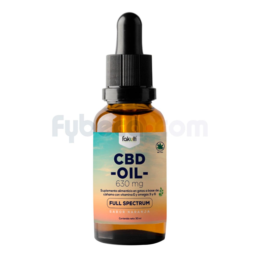 Aceite CBD Full Spectrum Naranja 30 ml - Fybeca
