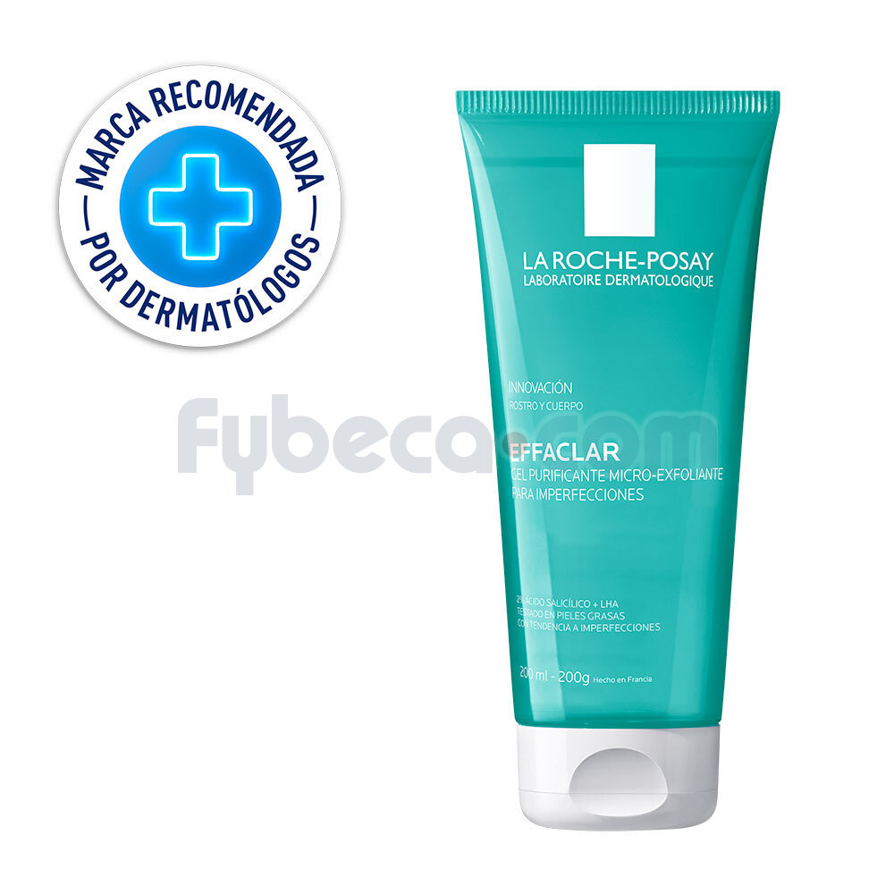 Gel Limpiador Effaclar Purificador Micro Exfoliante 200 Ml Unidad | Fybeca