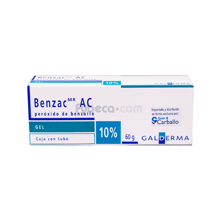Benzac Ac 10% Gel T/60 Gr. | Fybeca
