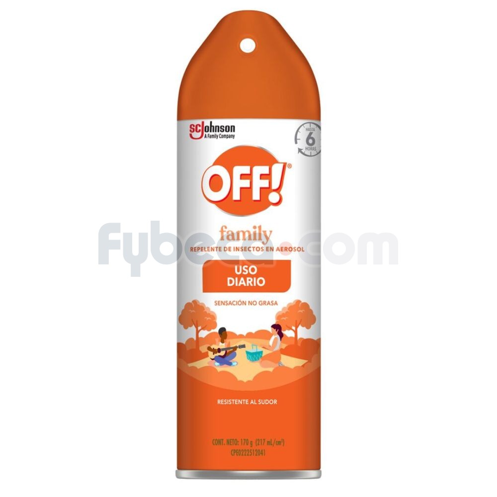 Repelente Off Aerosol 127/170 Gr | Fybeca