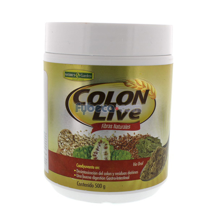 Colon Live Limpiador Tracto Digest 500 Gr | Fybeca