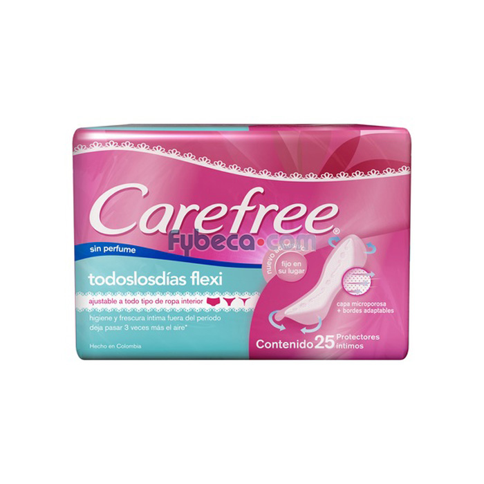Protectores Carefree Diarios Multiflexi Brisa Paquete | Fybeca