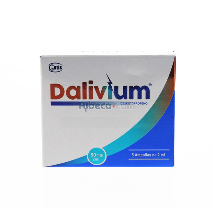 Dalivium 50 Mg / 2 Ml Ampollas | Fybeca