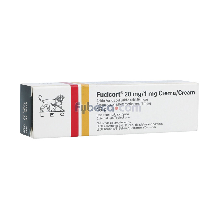 Crema Flucicort 20 Mg / 1 G Tubo | Fybeca