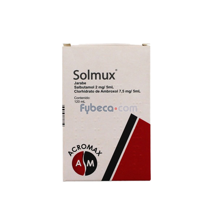 Solmux Jarabe Ambroxol 7.5Mg/5Ml | Fybeca