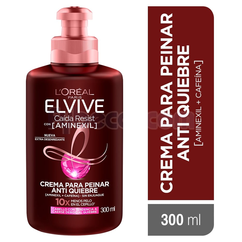 Crema Para Peinar Elvive Aminexil Anticaida 300Ml | Fybeca