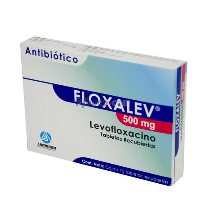 Floxalev 500 Mg Suelta | Fybeca