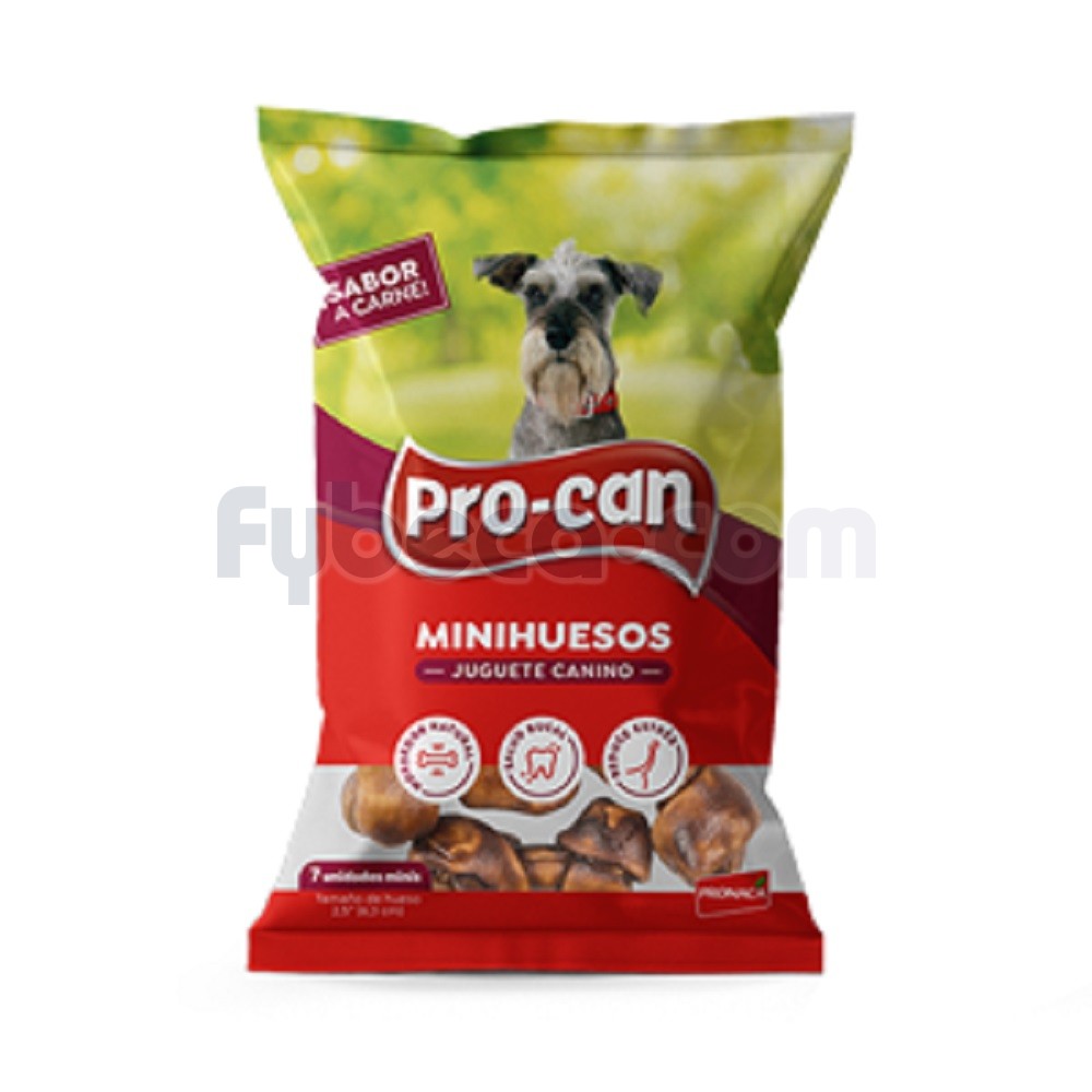Procan 7 Minihuesos 2,5 Carne Vm170337 | Fybeca