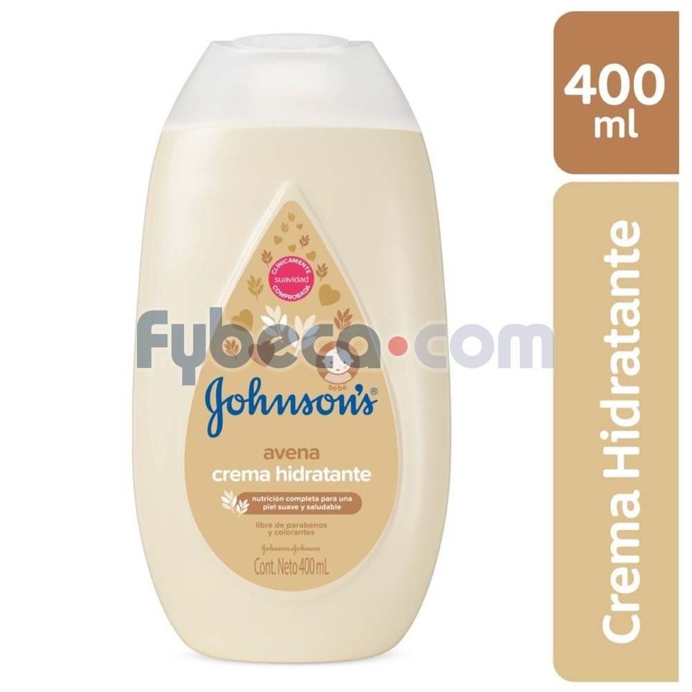 Crema Hidratante Avena 400 Ml Unidad | Fybeca