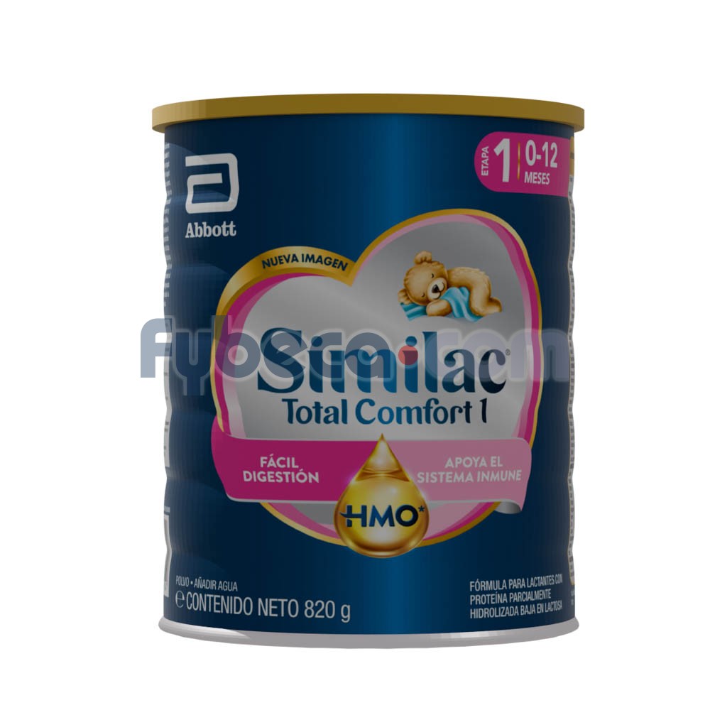 Leche Similac E Total Comfort 1 Abbott 820 G Tarro | Fybeca