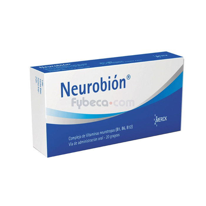 Neurobion Grags. C/20 Suelta | Fybeca