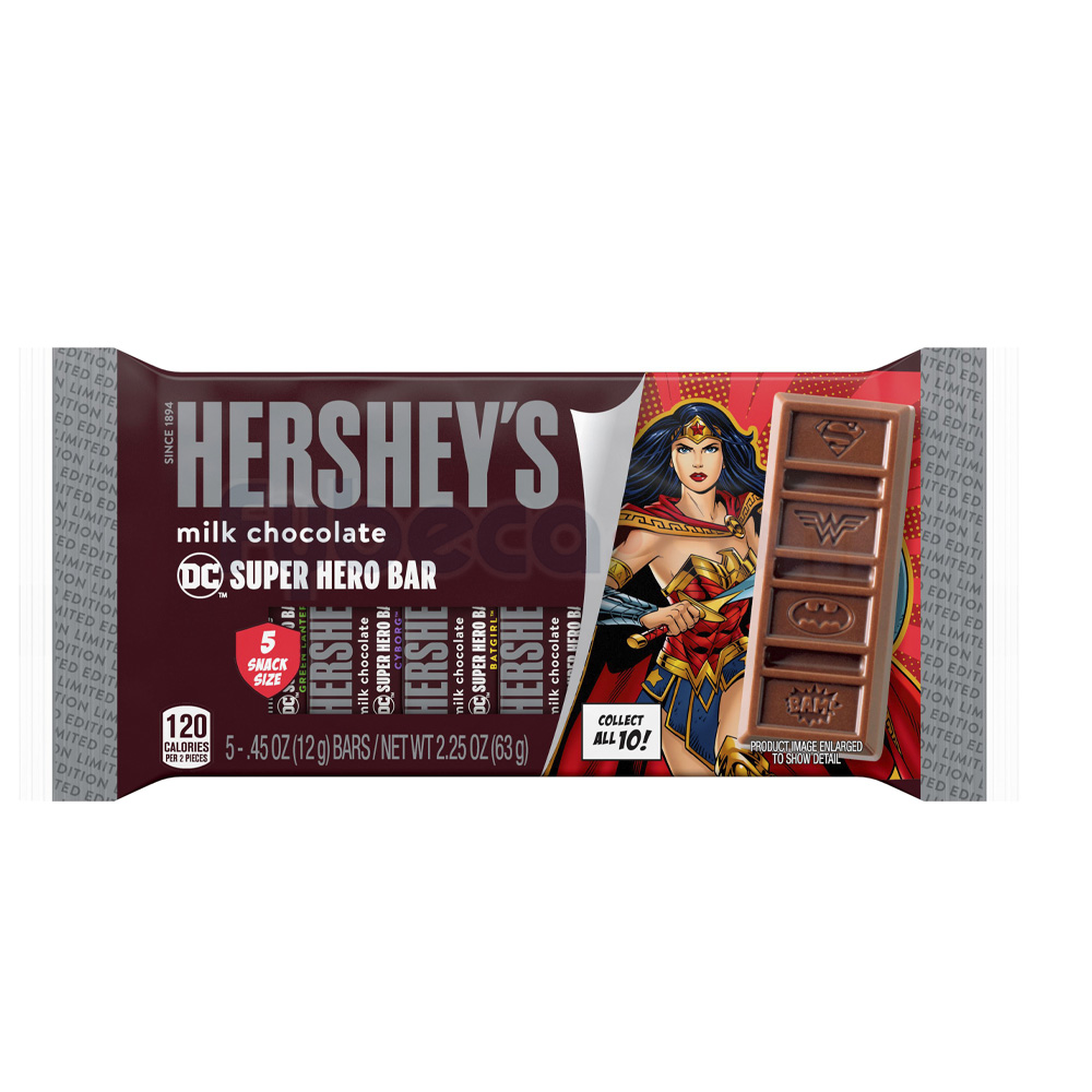 Chocolate Hershey´S Milk Superhero 63 G Unidad | Fybeca