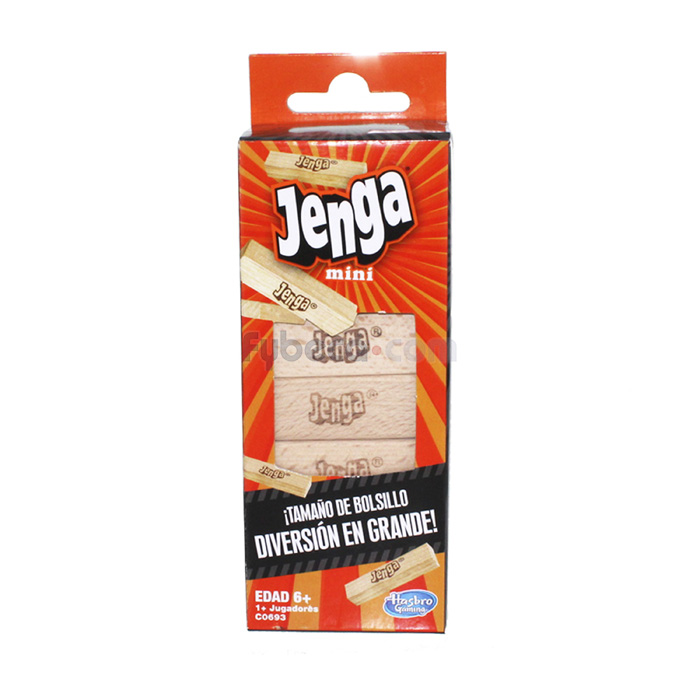 Juego Jenga Hasbro Mini Caja | Fybeca