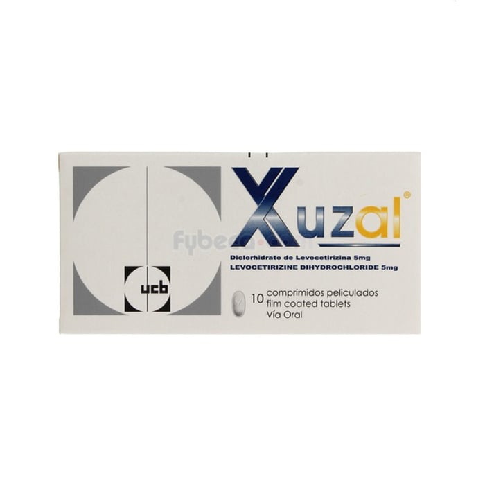 Xuzal Comp. 5 Mg. C/10 Suelta | Fybeca