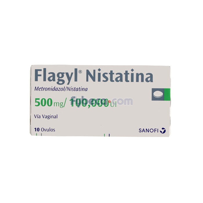 Flagyl-Antiinfec Nistatina Ov. C/10 Suelta | Fybeca