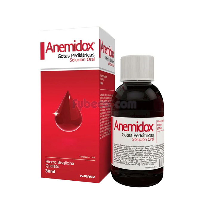 Anemidox Gotas Peiatricas F/30Ml | Fybeca