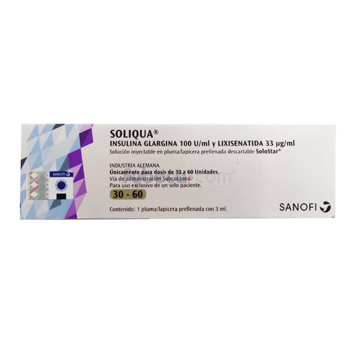 Soliqua 10 - 40U Lapiz 3Ml | Fybeca