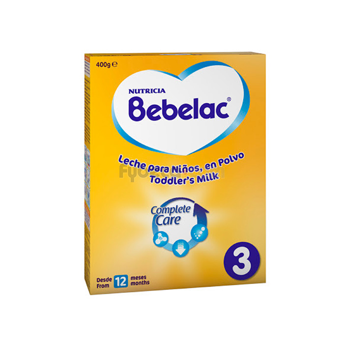 Leche Bebelac 3 Nutricia 400 G Paquete | Fybeca
