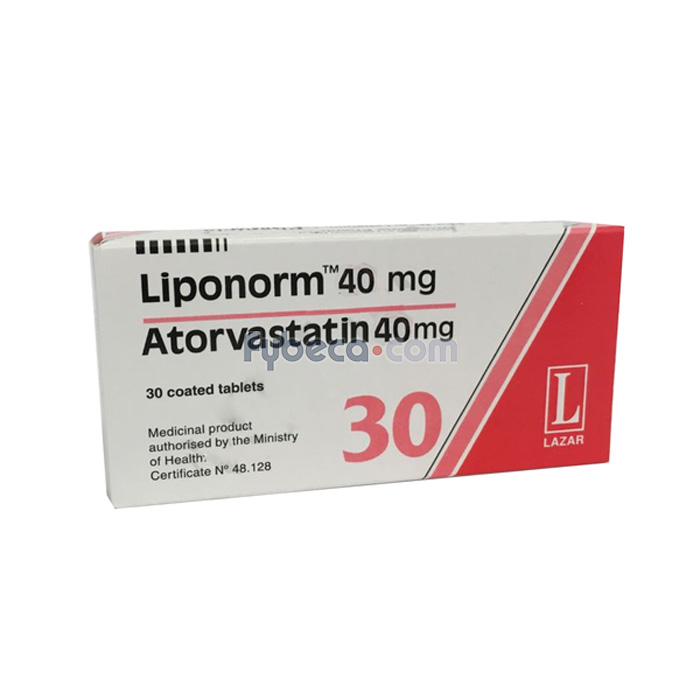 Liponorm Comp. Recubierto 40 Mg C/30 Suelta | Fybeca
