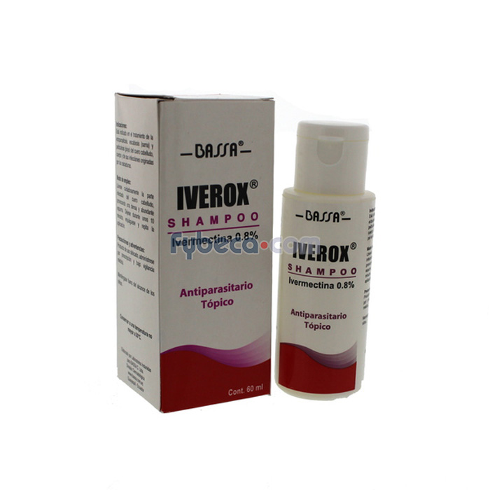Iverox Shampoo 60 Ml | Fybeca