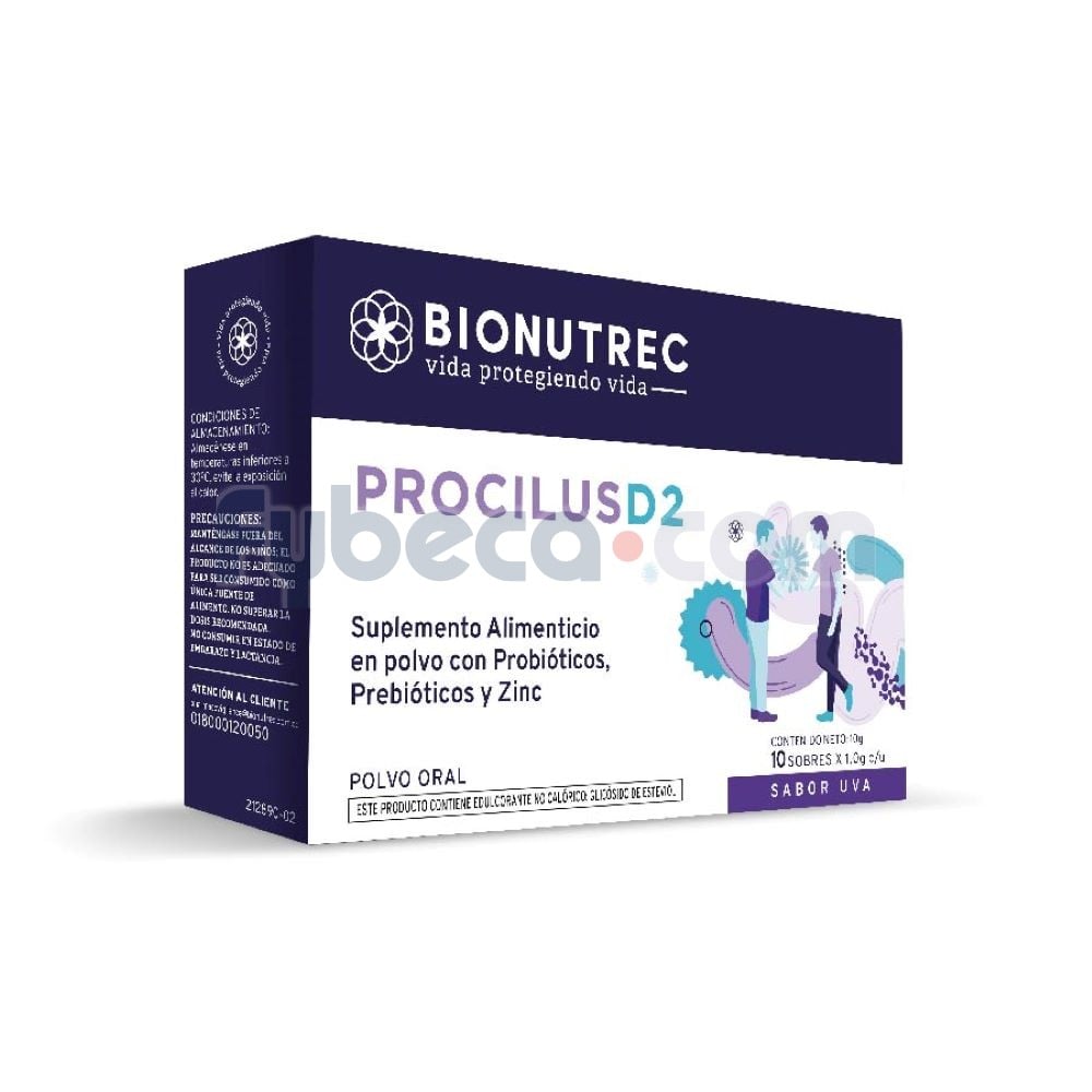 PROCILUS D2 CAJA X10