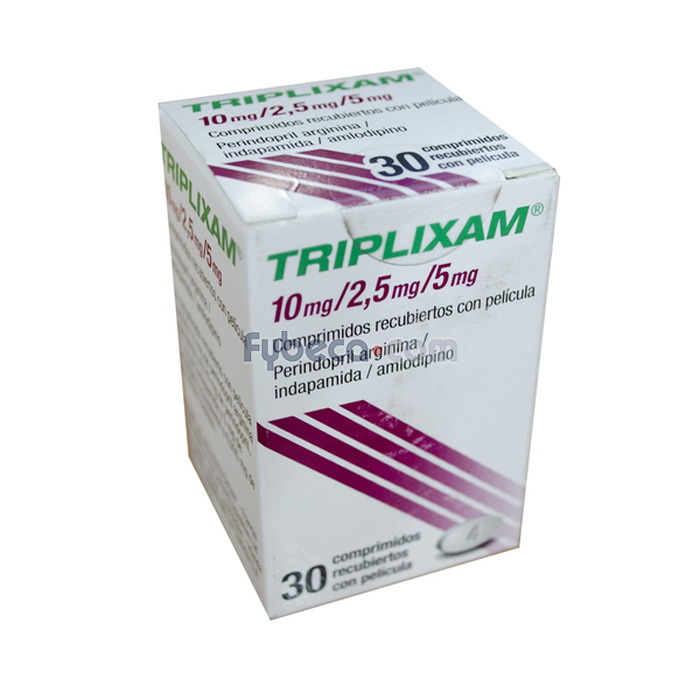 Triplixam 10 Mg 2 5 Mg 5 Mg Unidad Fybeca