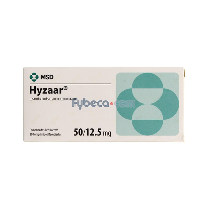 Hyzaar Grag. 50/12.5 Mg. C/30B Suelta | Fybeca