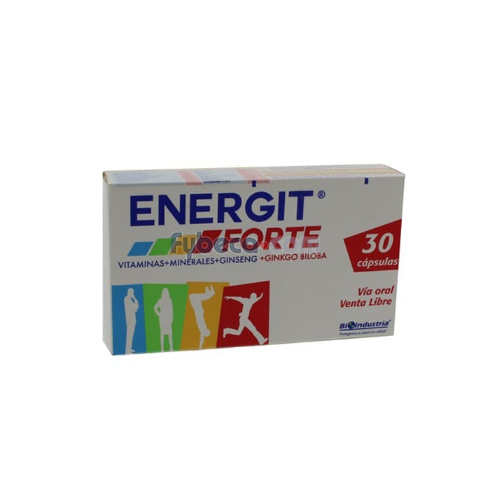 Energit Forte Caps C/30 Suelta | Fybeca