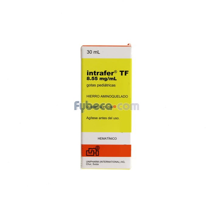 Intrafer Tf Gotas Ped. 8,55Mg/Ml F/30Ml | Fybeca
