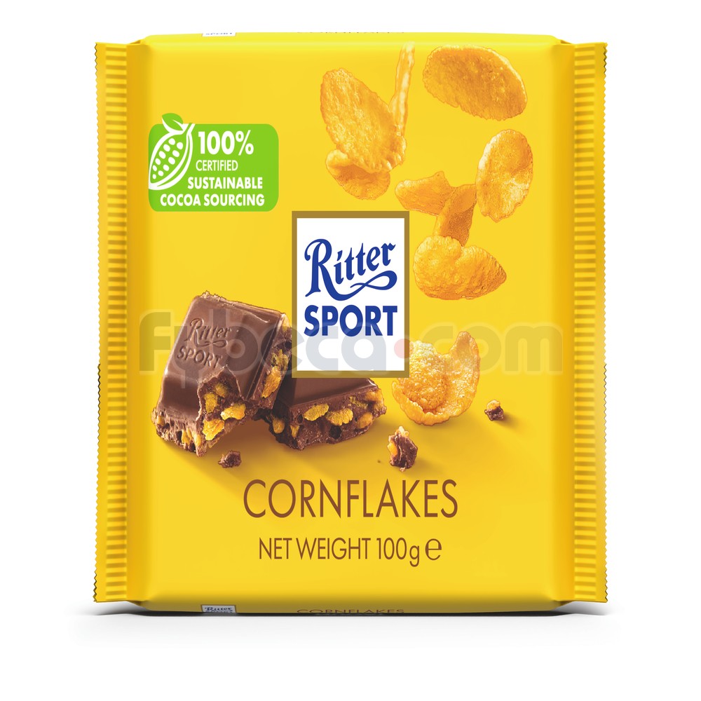 Chocolate Ritter Cornflakes 100 G | Fybeca