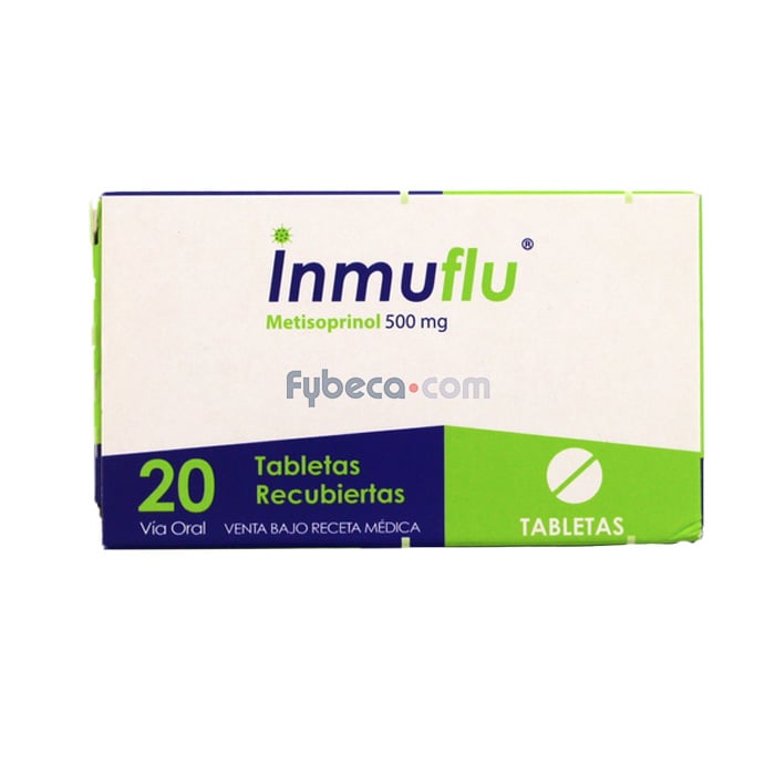 Inmuflu Tabletas 500Mg C/20 Suelta | Fybeca