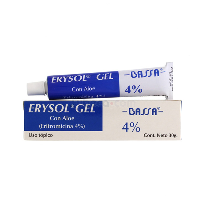 Erysol Gel Al 4% Cn Aloe | Fybeca