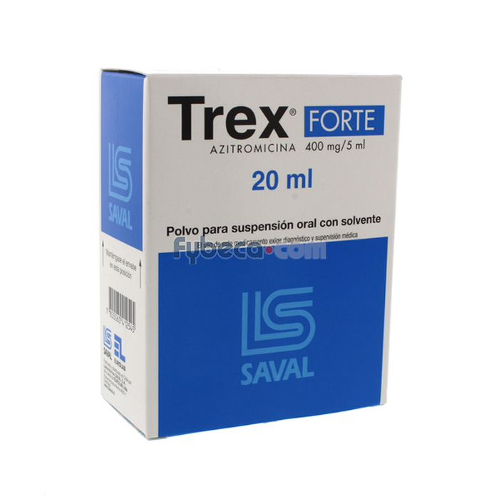 Trex Forte 400 Mg/5 Ml Jarabe | Fybeca