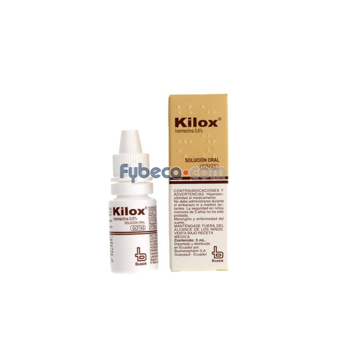 Kilox Gotas 0.6% X 5 Ml | Fybeca