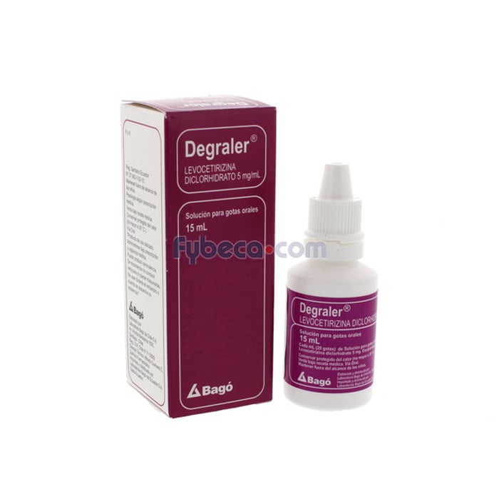 Degraler Gotas Orales F/15 Ml | Fybeca