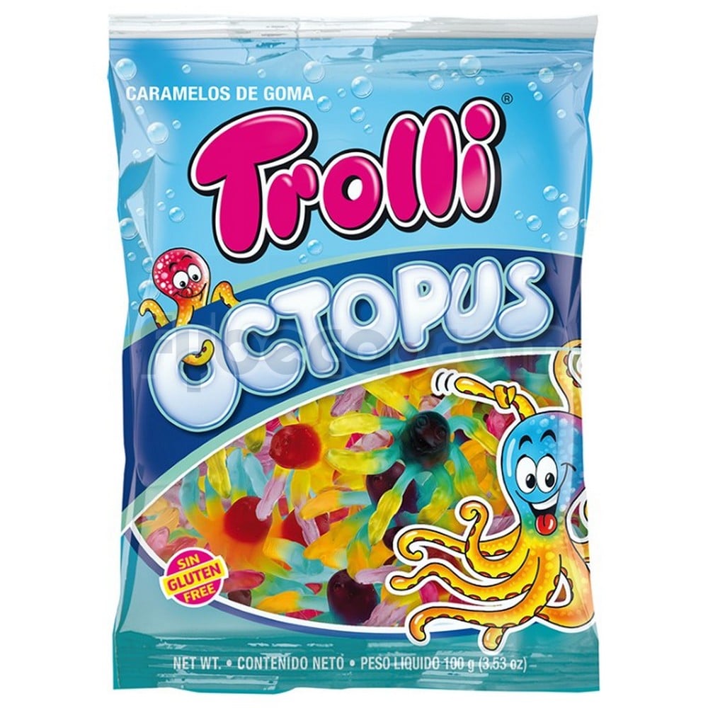 Gomita Trolli Octopus 100 Gr | Fybeca