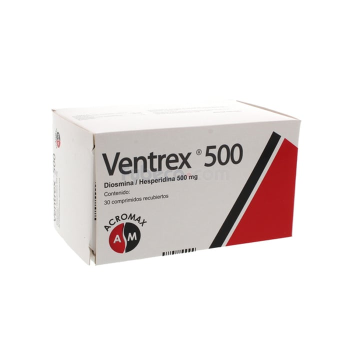 Ventrex Comp. Recub. 500Mg C/30 Suelta | Fybeca