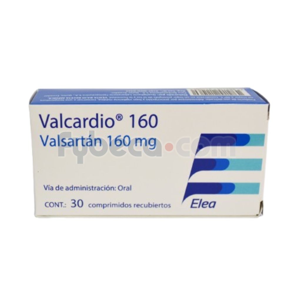 Valcardio Tabs. 160 Mg C/30 - Unidad