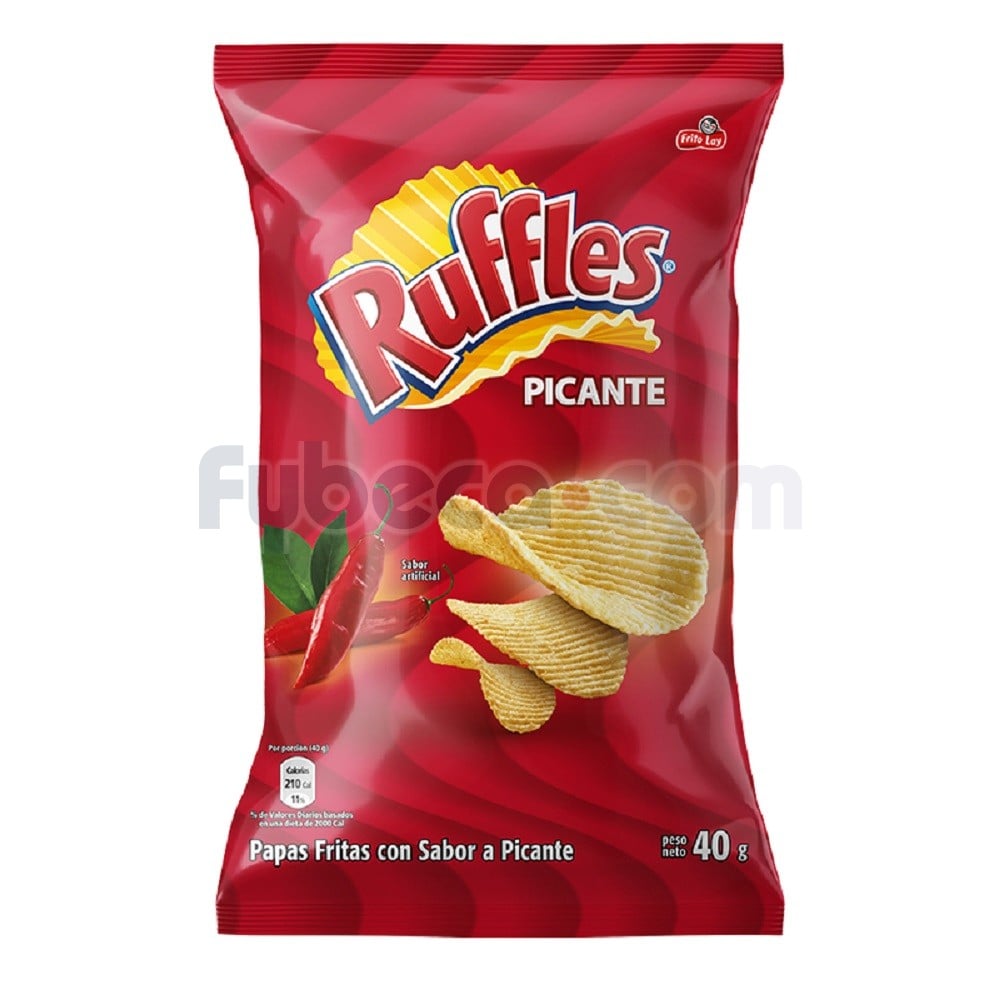 Papas Ruffles Picante 40 G | Fybeca