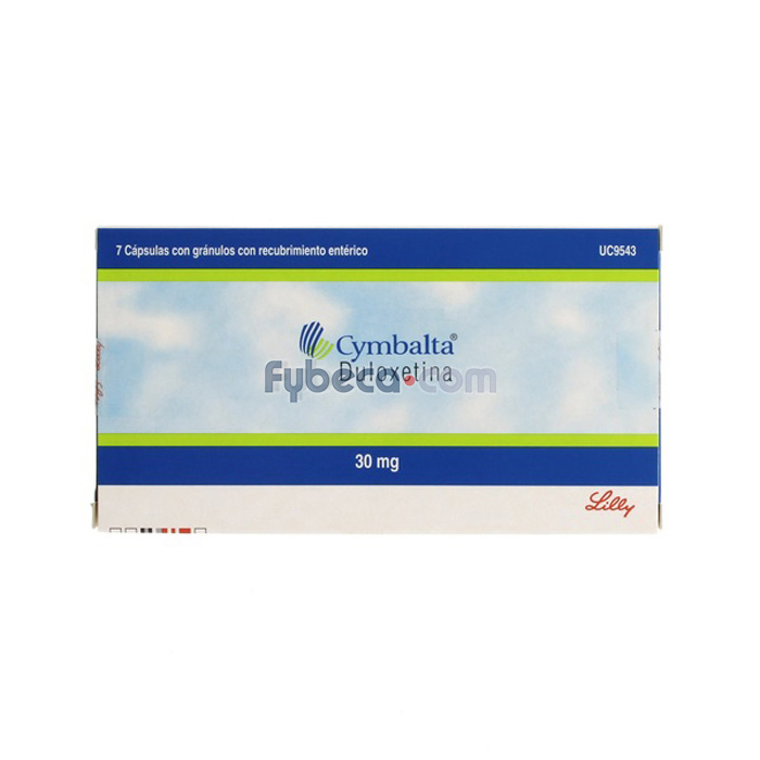 Cymbalta Caps. 30 Mg. C/7 Suelta | Fybeca
