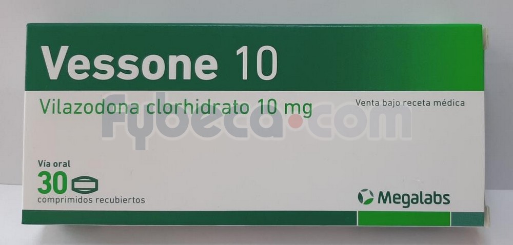 Vessone Comprimidos 10 Mg C/30 Suelta | Fybeca