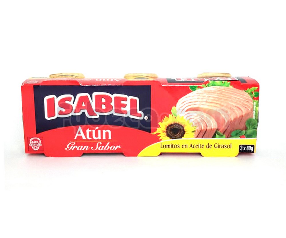 Atun Isabel A/F Tripack 8Ogr | Fybeca
