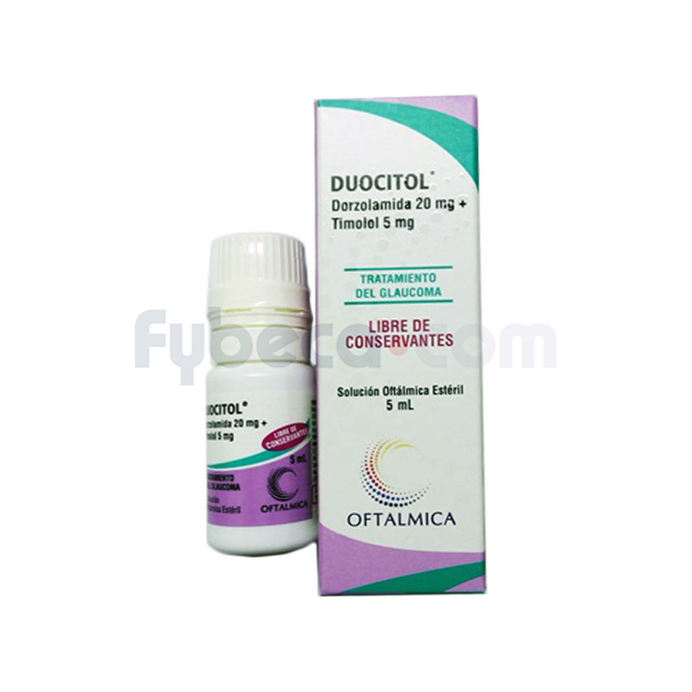 Duocitol 20 Mg / 5 Mg 5 Ml Gotero | Fybeca