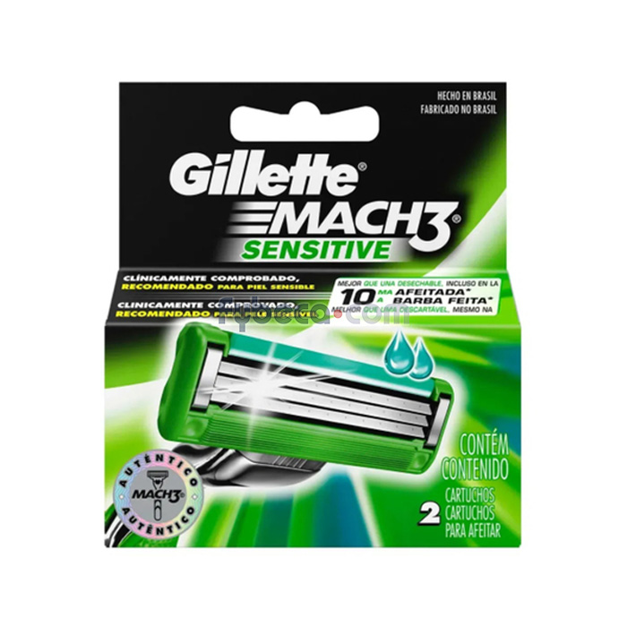 Repuestos Gillette Mach3 Paquete | Fybeca