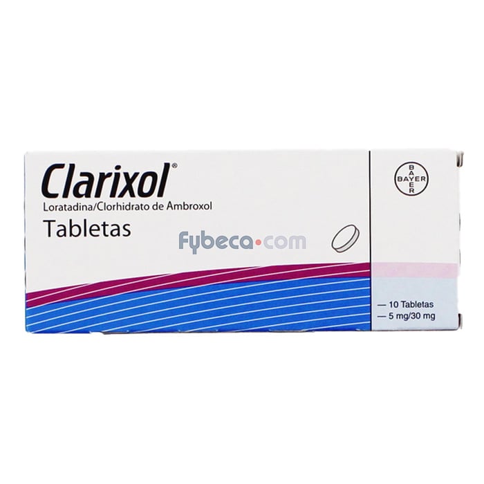 Clarixol Tabs. 5 Mg. C/10 Suelta | Fybeca